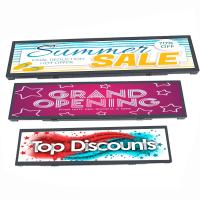China Wall Mounted Digital Stretched Bar Poster Display 5ms Indoor Ultra Wide Lcd Strips for sale