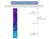 China 23.1-38.5 Inch Custom LCD Bar Display with 1920×540 Resolution and Touch Screen for Retail Advertising for sale