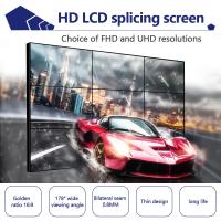 China 49 Inch 4K HD Video Wall Display with 3.5mm Narrow Bezel and 800 cd/m² Brightness for Professional Advertising for sale