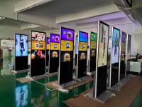 China Vertical Floor Stand Digital Signage 55inch Indoor Multi Touch LCD Screen for sale