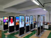 China VETO Android Floor Standing Screen 4K Interactive Touch Screen Digital Signage and Displays for sale