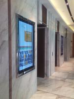 China Android LCD Digital Advertising Display Screen Ultra Thin For Shop Window Hotel Elevator for sale