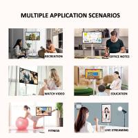 China 32 Inch Mobile Smart Touch Screen Monitor with 230WH Battery and 1920x1080 IPS Display for sale