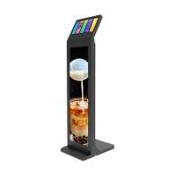 China ODM Floor Standing Digital Signage 13.3+37 Inch Dual Screen Indoor for sale