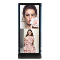 China 75 Inch Full Screen Floor Standing Digital Signage Kiosk 86 Inch with 4K Resolution for sale