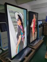 China Splicing 70 Inch 4K LCD Advertising Kiosk with Free CMS Software High Resolution for sale