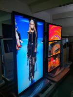 China Indoor Touch Screen Advertising Kiosk CMS Software LCD Displays Splicing Use for sale