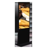 China Indoor FHD LCD Smart Advertising Display Floor Stand Digital Signage Touch Screen Kiosk for sale