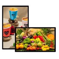 China VETO 21.5 27 32 43 Inch Touch Screen Menu Board Wall Mount LCD Advertising Display for sale