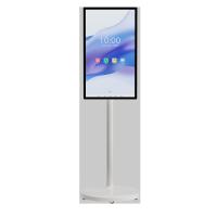 China VETO Portable Smart TV Narrow Bezel Wireless Moving Android 12 Interactive Smart Display for sale