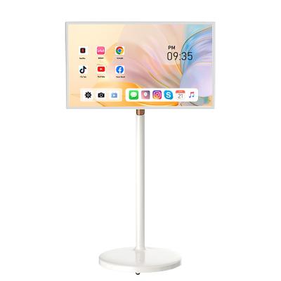 China VETO 21.5 24 27 Inch Indoor Stand by me TV with Battery 13MP Camera For Video learning for sale