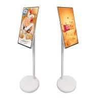 China VETO 32 Inch HD LCD Digital Display Wireless Touch Screen Portable Smart TV on Wheels for Video Learning for sale