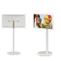 China VETO 32 Inch HD LCD Digital Display Wireless Touch Screen Portable Smart TV on Wheels for Video Learning for sale