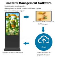 China 43 inch VETO Interactive Displays with WiFi Auto AD Player Android OS 1920×1080 Resolution for sale