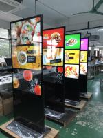 China VETO 43-86 Inch Floor Stand Sinage Display Wifi Digital Signage LCD Advertising Player Indoor Digital Totem for sale