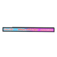 China CCC Bar Stretched LCD Display High Brightness Subway Advertising Panel Display Screen for sale