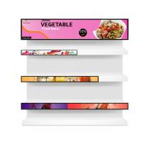 China VETO Multiple Size Stretch bar Lcd Display Digital Signage Advertising Screens for Sale for sale
