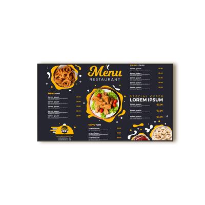 China VETO Indoor Menu Display Android Lcd Touchscreen Digital Signage Retail Store Exhibition Hall for sale