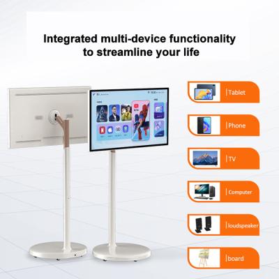 China VETO 21.5 24 27 Inch Custom Sizes HD Inch Wireless Smart Portable TV 5H/9H Long Battery Android Display for sale