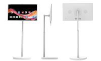 China VETO Wholesale Smart Portable TV 4K Free CMS Wireless Rolling TV Build in Camera for sale
