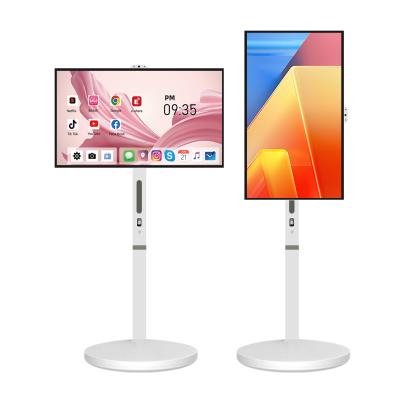 China VETO Wholesale 32 Inch FHD/UHD 4K Android Interactive Touch LCD with Moveable Stand Wireless for sale