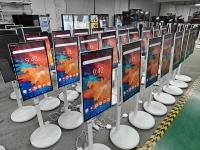 China VETO Wholesale 32 Inch FHD/UHD 4K Android Interactive Touch LCD with Moveable Stand Wireless for sale