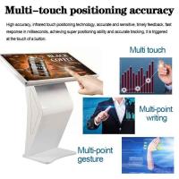 China 4K Resolution Interactive Kiosk with 10 Point IR Touch and 60000 Hours Lifespan Digital Signage for sale