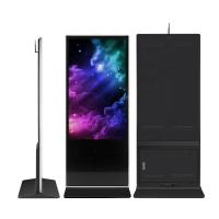 China VETO 43 49 55 Inch Floor Standing Digital Signage with 1920*1080 Resolution Android OS Touch Screen Kiosk and 60000 Hours Lifespan for sale