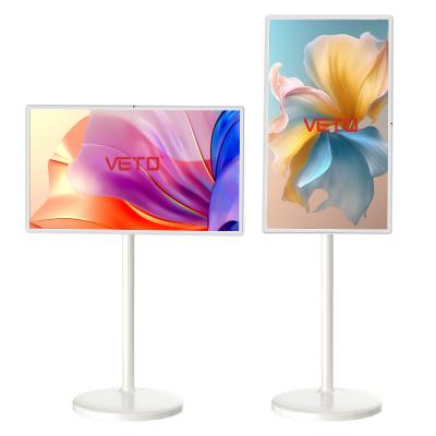 China VETO Floor Standing Digital Signage with Capacitive Touch Android OS and 1920×1080 Resolution Interactive Display for sale