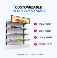 China VETO 35 Inch Bar LCD Display Manufacturer Ultra-Thin LCD Digital Signage For Retail Shelves for sale