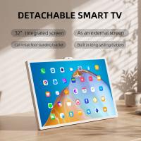 China VETO 32 Inch Dual Mode Detachable Smart TV Desktop Stand 13 MP Portable Screen for sale