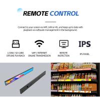 China VETO 35 Inch Bar LCD Display Manufacturer Ultra-Thin LCD Digital Signage For Retail Shelves for sale
