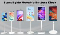 China VETO 32 Inch Portable Smart Screen 4K Resolution Wireless Movable TV Supplier for sale