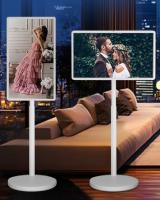 China VETO 32 Inch Portable Smart Screen 4K Resolution Wireless Movable TV Supplier for sale