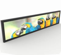 China 28 Inch Bar Lcd Display For Bus Station 700 Cd/M² HD Advertising Video Player for sale