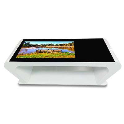 China 43 Inch Smart Home Multitouch Coffee Table with 1920x1080 Resolution and 450 cd/m² Brightness for sale