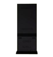 China 55-Inch Floor Standing Touch Screen Kiosk with 500 cd/m² Brightness and 1920×1080 Resolution for Digital Signage for sale