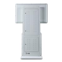China 55 Inch Indoor Floor Standing Touch Screen Kiosk with 60000 Hours Life and 1920x1080 Resolution for sale