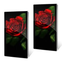 China High Resolution Airport Wall Mounted Digital Signage With Surface Tempered Glass Protection for sale