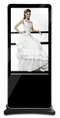 China Indoor HD LCD Advertising Display Multi Points Touch 7*24 Hour Uninterrupted Working for sale