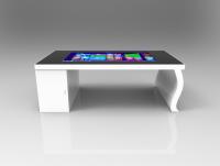 China 43-Inch 1080p Interactive Touch Screen Coffee Table with 1920×1080 Resolution and 10-Point Multi-Touch for sale