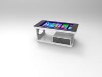 China 43-Inch All-in-One Interactive Touch Screen Coffee Table with Full HD 1920x1080 LCD Panel and 10-Point Capacitive Touch for sale