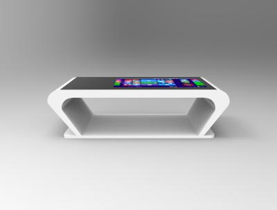 China 55 Inch Indoor Large Multi Touch Screen Table with 10 Point Capacitive Touch and 1920×1080 Resolution for sale