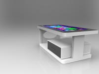 China 55-Inch Interactive LCD Touch Screen Table with 500 cd/m² Brightness and 60,000 Hour Lifespan for sale