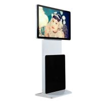China 55-Inch Rotating Touch Screen Kiosk with 1920×1080 Resolution and 350cd/m² Brightness for Shopping Mall Interactive Displays for sale