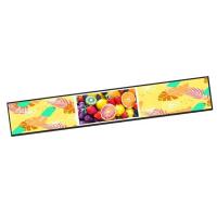 China Supermarket Stretched Bar LCD Display 1209.6mm X 226.8mm Capacitive Touch Screen for sale