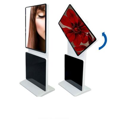 China 43 Inch Full HD Touch Screen Advertising Kiosk with 400 Nits Brightness and 1920x1080 Resolution for sale