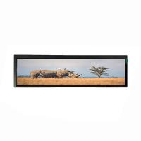 China VETO 23.1 24 29 Inch Stretched Bar Digital Signage Ultra Thin Advertising Screen For Bus Station for sale