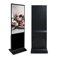 China Interactive Floor Standing Digital Signage 49 Inch Full HD 1920*1080 Vivid Image Layout for sale