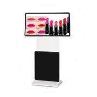China 43-Inch Free Standing Rotating Kiosk with 1920x1080 Full HD Display and 400 Nits Brightness for sale